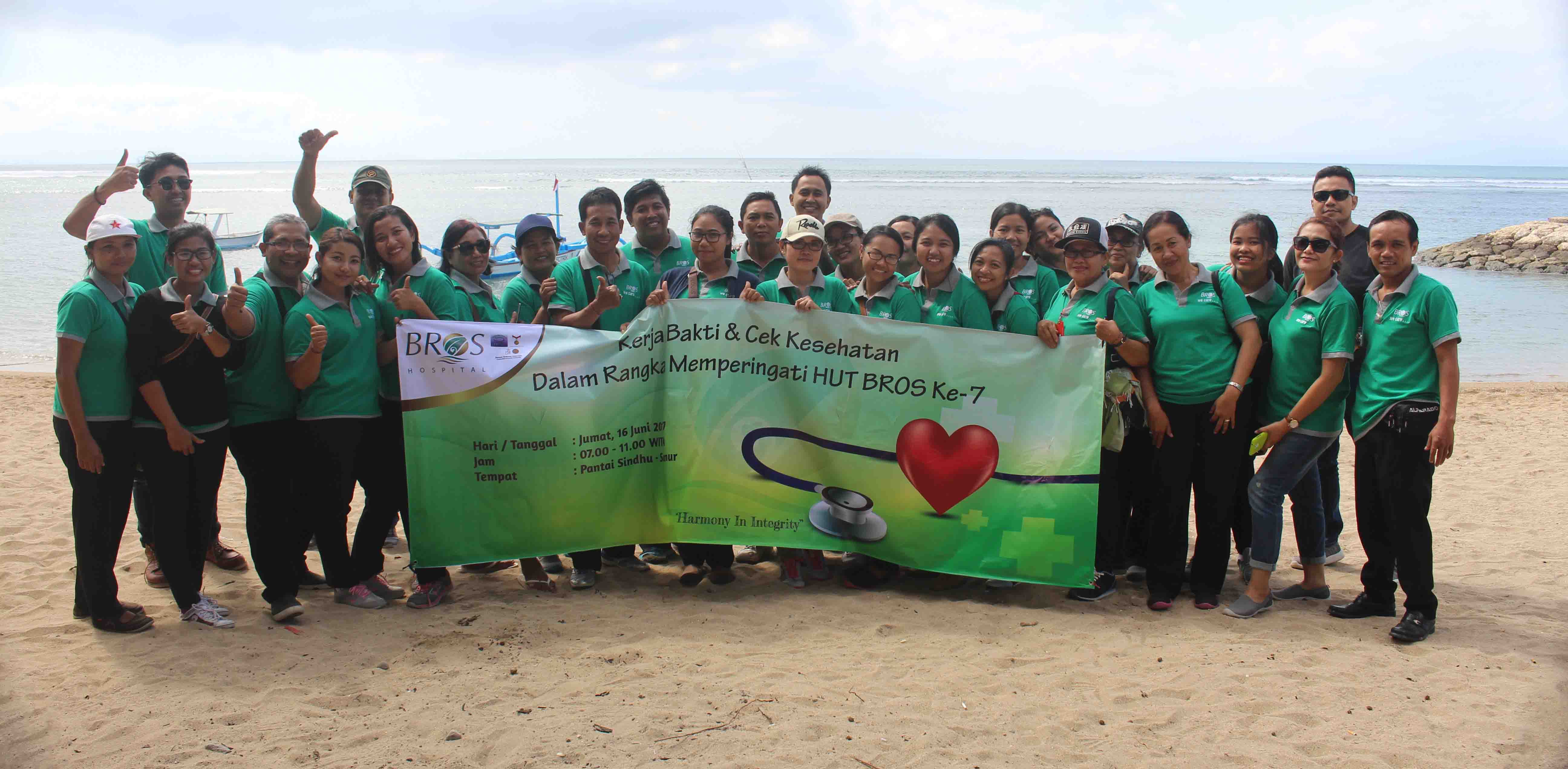 Commemorating BROS 7TH Anniversary, BROS Held another Social Activity ...