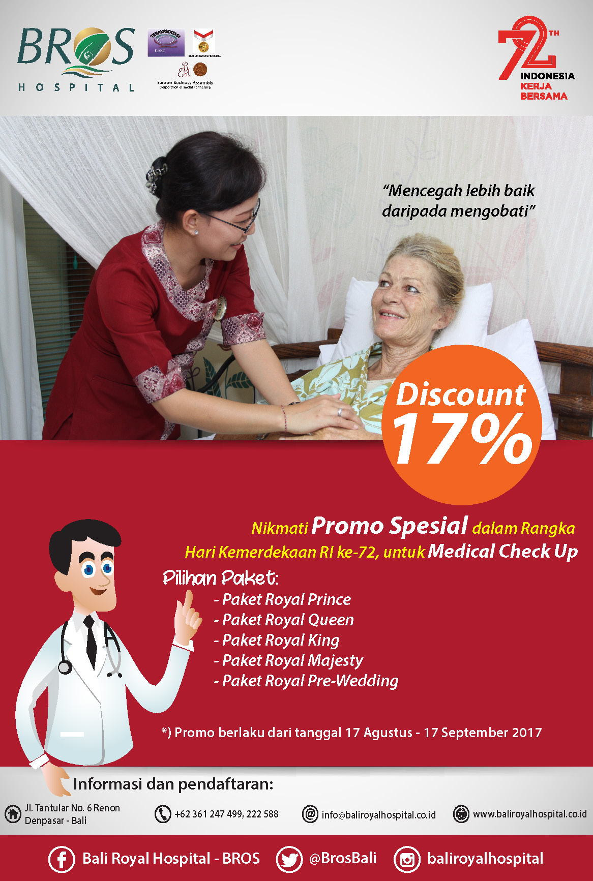 Promo Kemerdekaan - Bali Royal Hospital
