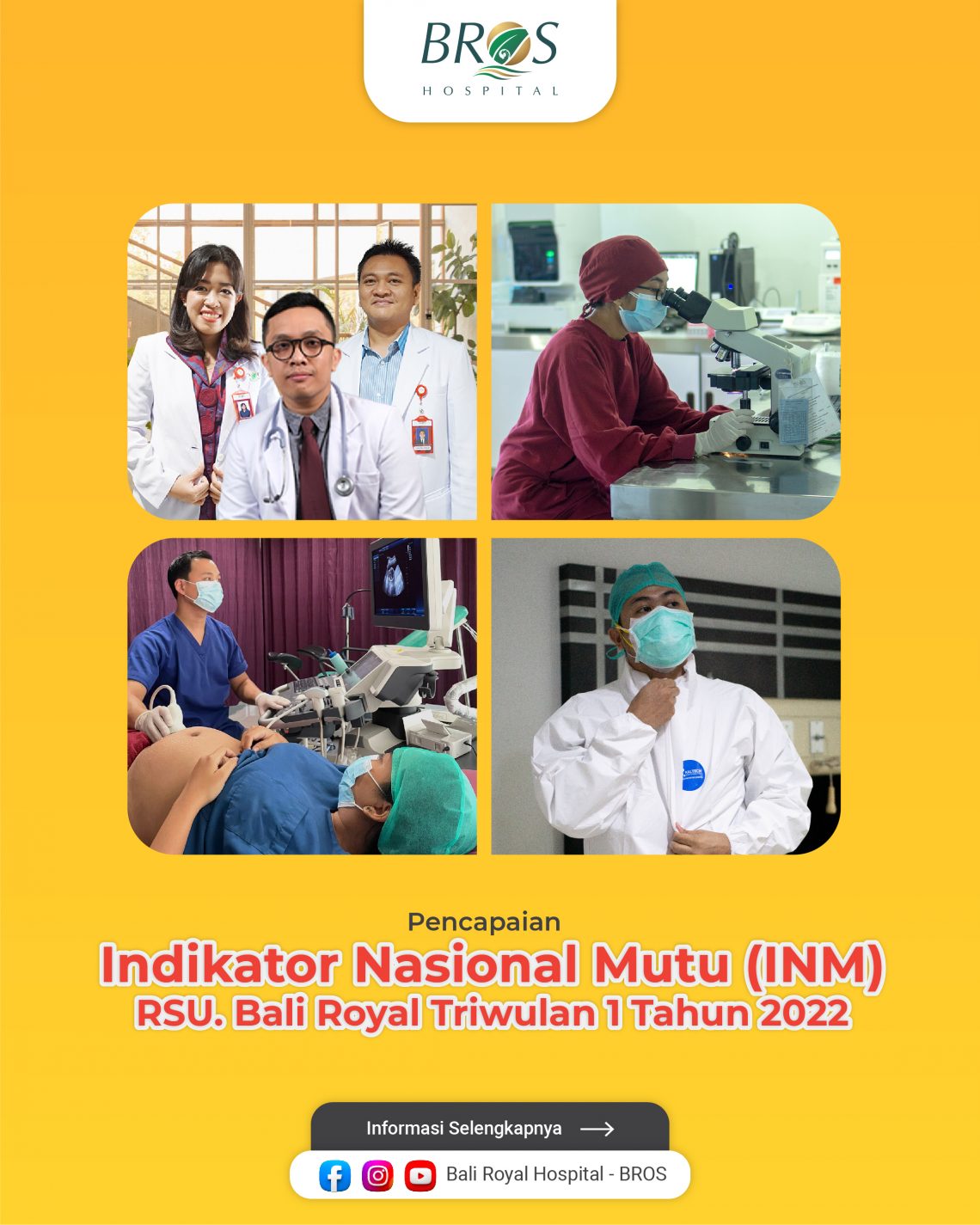 Indikator Nasional Mutu (INM) RSU. Bali Royal Triwulan 1, Tahun 2022 ...