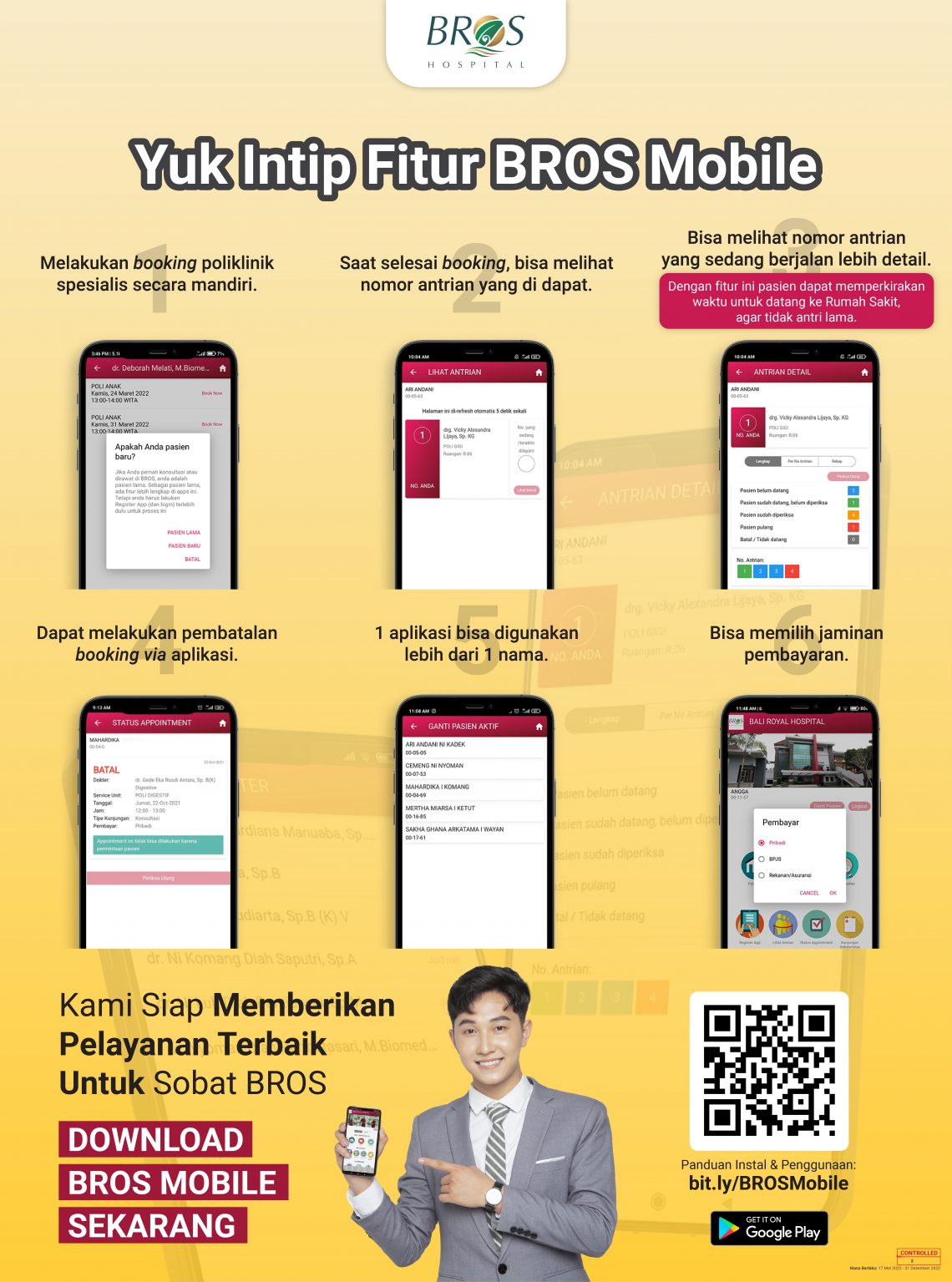 Yuk Intip Fitur BROS Mobile - Bali Royal Hospital