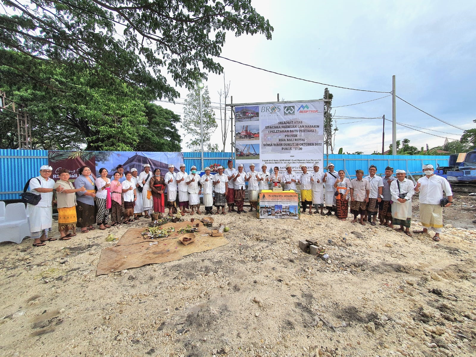 PROYEK RUMAH SAKIT IBU DAN ANAK (RSIA) BALI ROYAL RESMI DIMULAI
